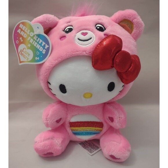 Sanrio | Toys | Hello Kitty And Friends Care Bears 223 Cheer Bear Pink ...